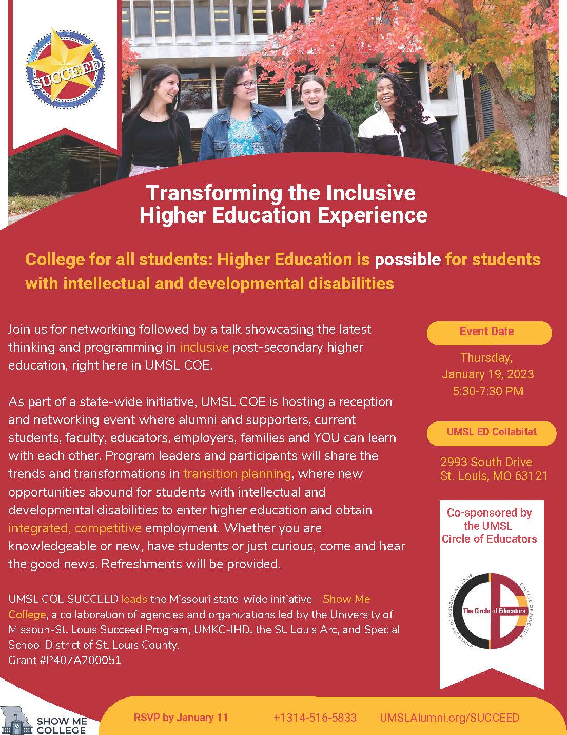 Save the Date! | UMSL