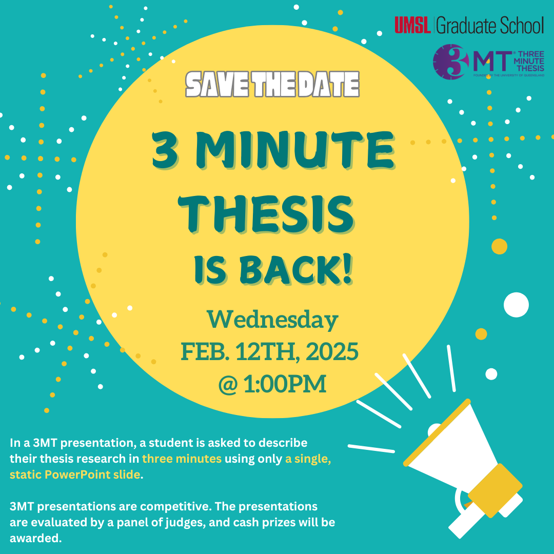 Three Minute Thesis | UMSL