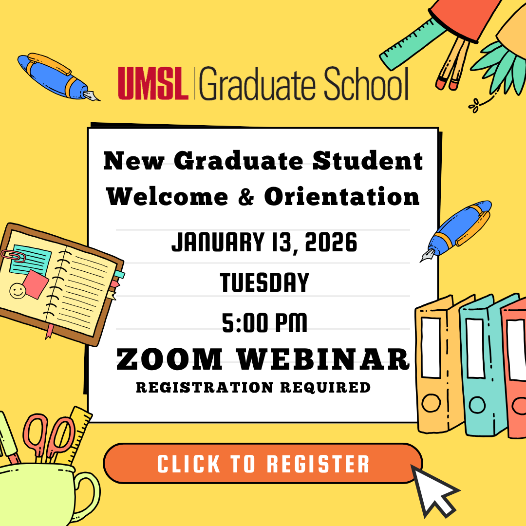 New Graduate Student Orientation | UMSL