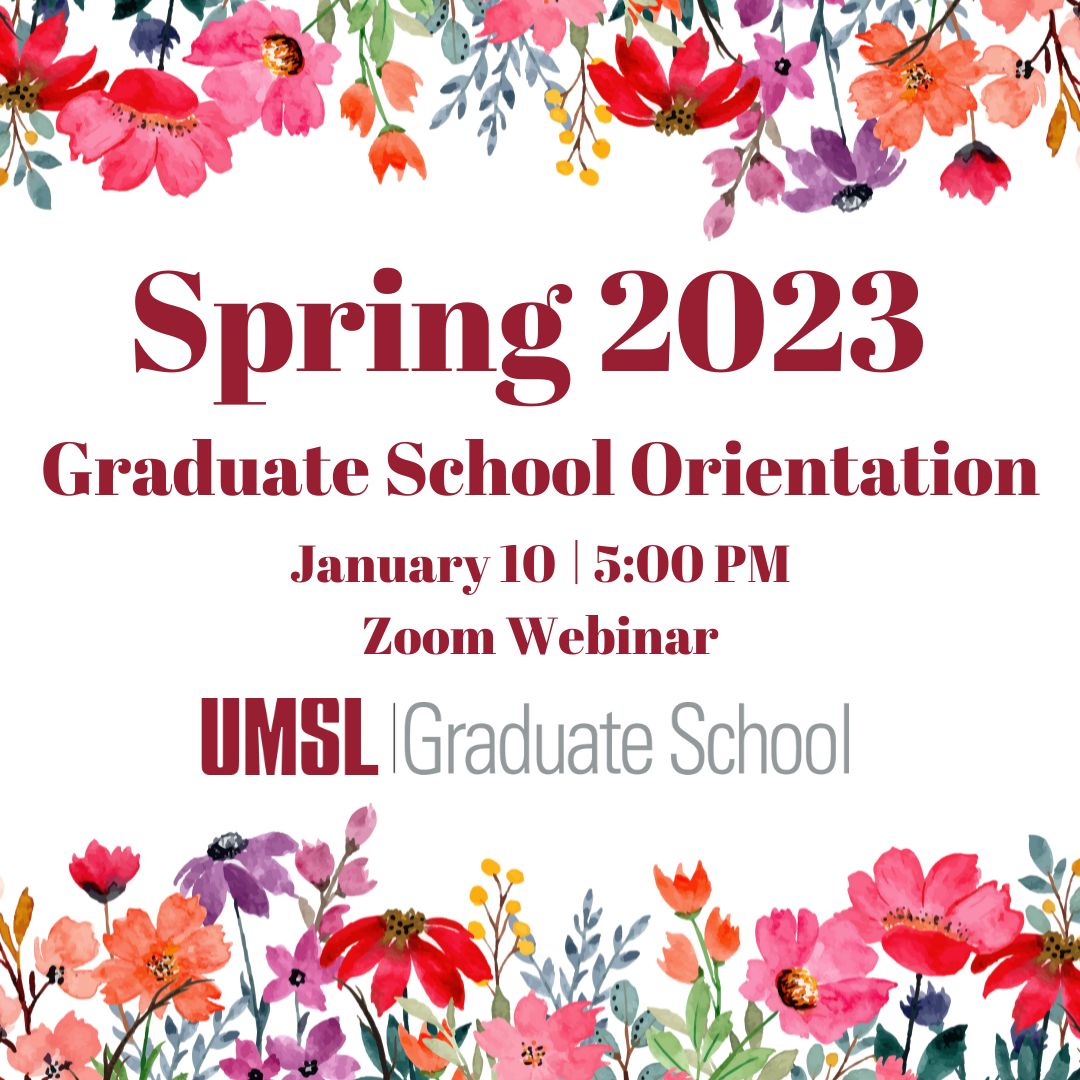 New Graduate Student Orientation | UMSL