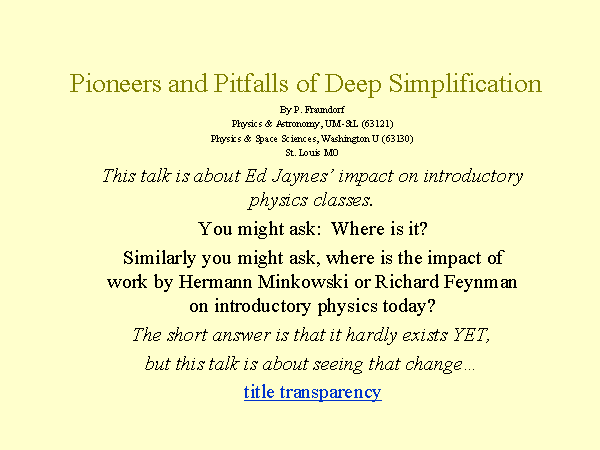 Pioneers and Pitfalls of Deep Simplification