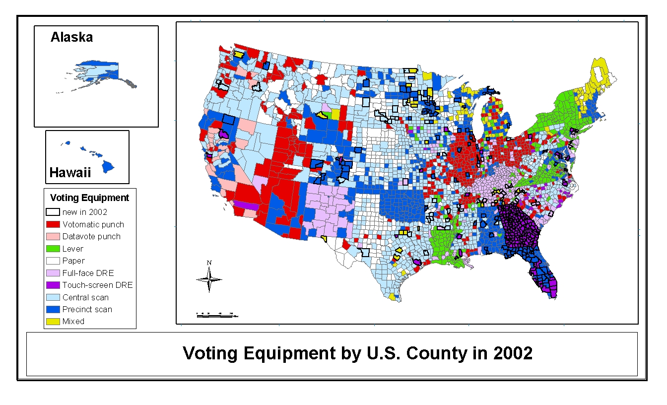 Voting Systems Usage - Democratic Underground