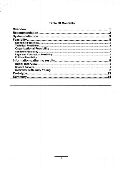 Systems Analysis Projects with Comments - Group A